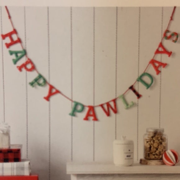 Wondershop | Other | Happy Pawlidays Banner New In Box | Poshmark